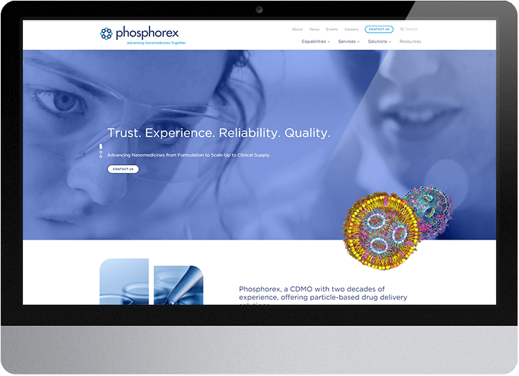 Phosphorex Website Design Case Study