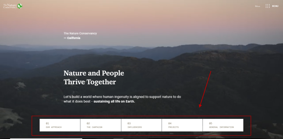 Web Design Trends in 2018: Bottom Navigation Menu