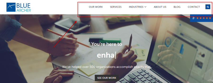 Web Design Trends in 2018: Bottom Navigation Menu