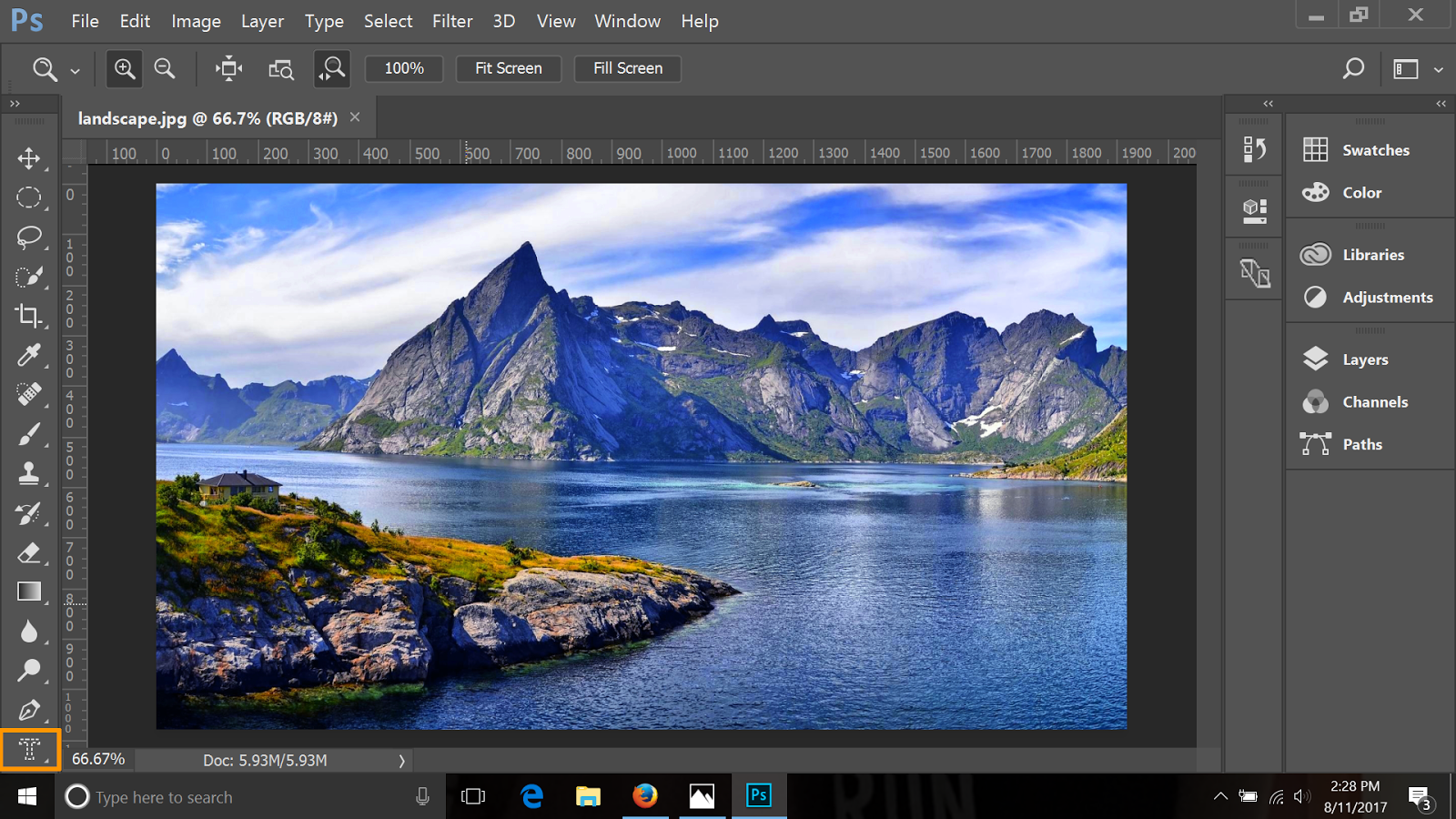 The Tools Of Photoshop Text Tools