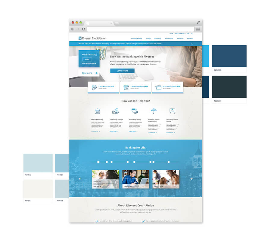 Credit Union Website Design Case Study