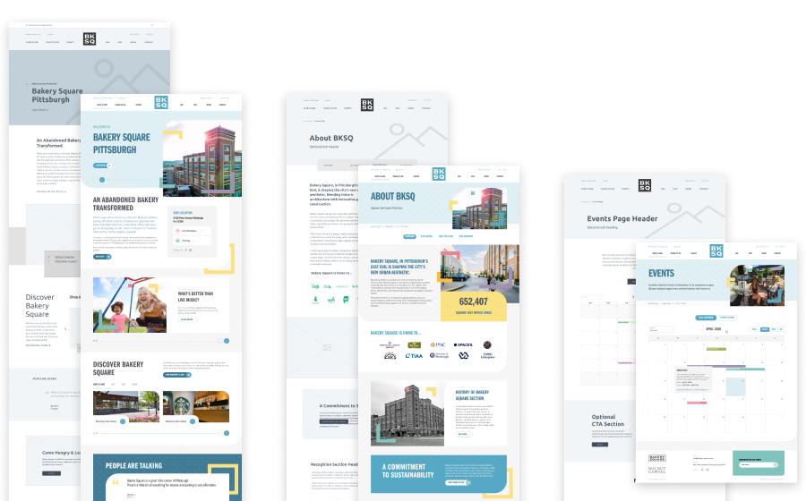 Bakery Square Website Case Study