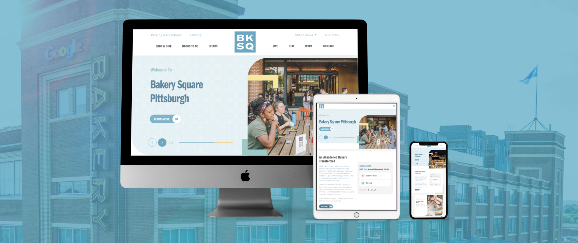 Bakery Square Website Case Study
