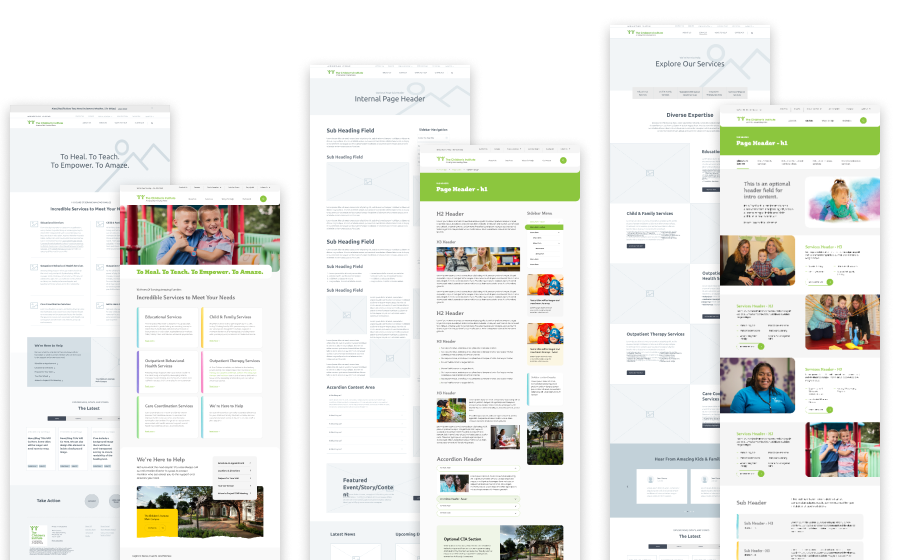 The Children's Institute Website Case Study