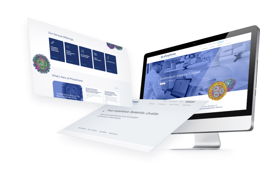 Phosphorex Website Design Case Study