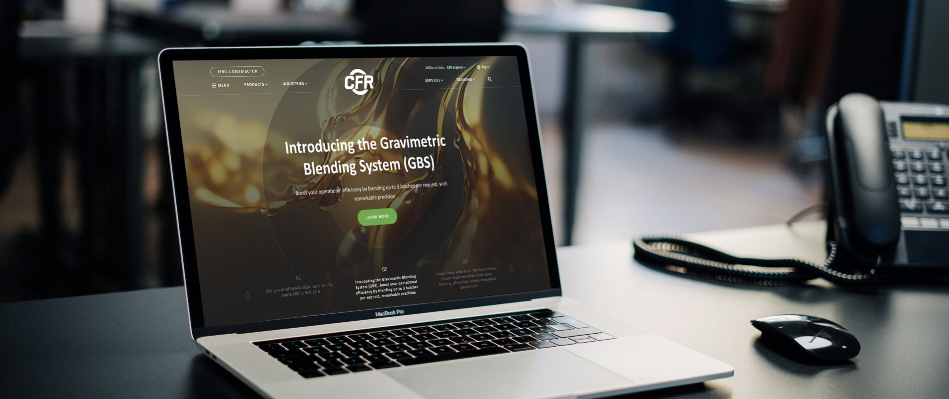 CFR Engines Website Design Case Study