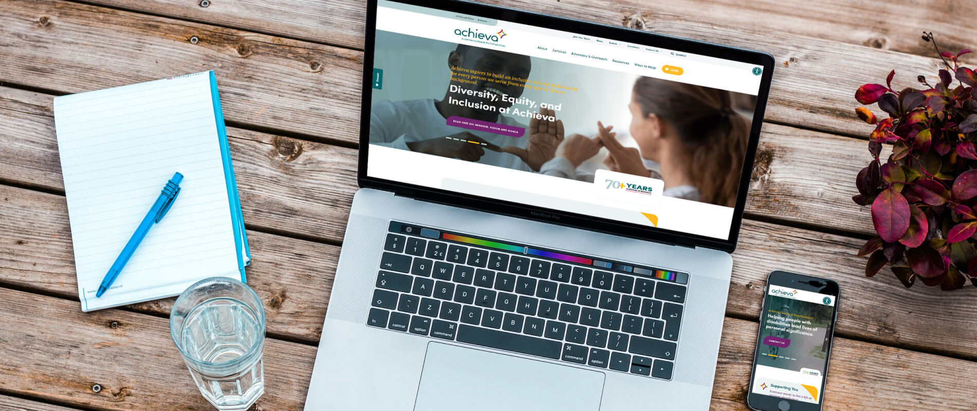Achieva | Non-profit Website Design Case Study