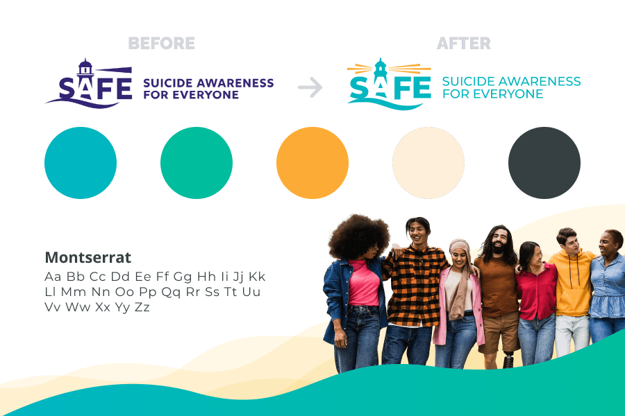 SAFE (Suicide Awareness for Everyone) Website Design Case Study