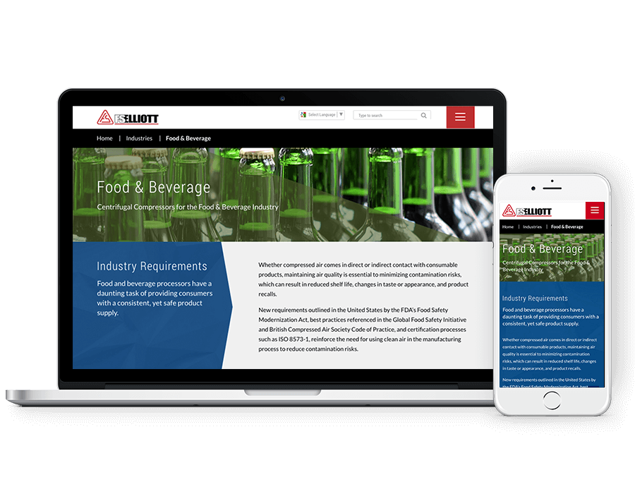 FS Elliott Website Case Study