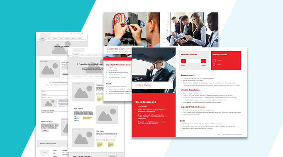 Case Study | Mitsubishi Electric Power Products Inc. UPS Division Website