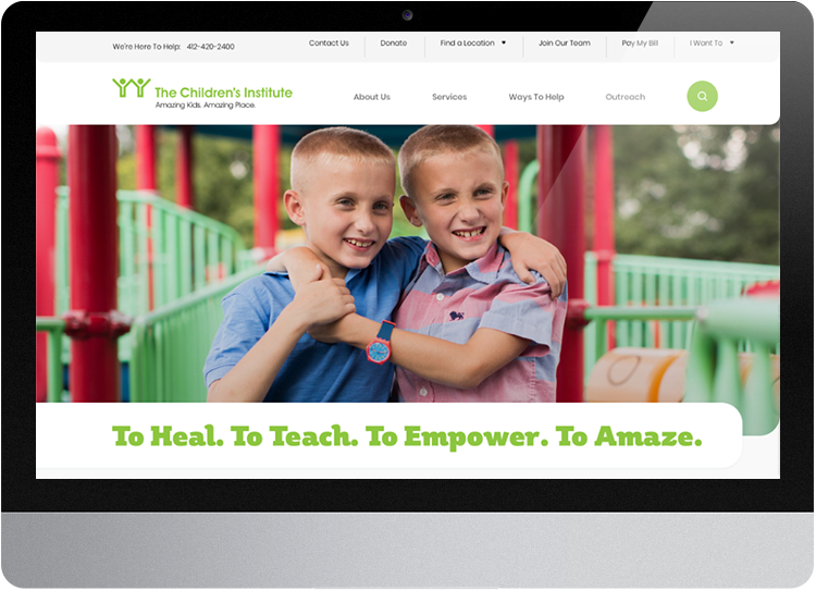 The Children's Institute Website Case Study