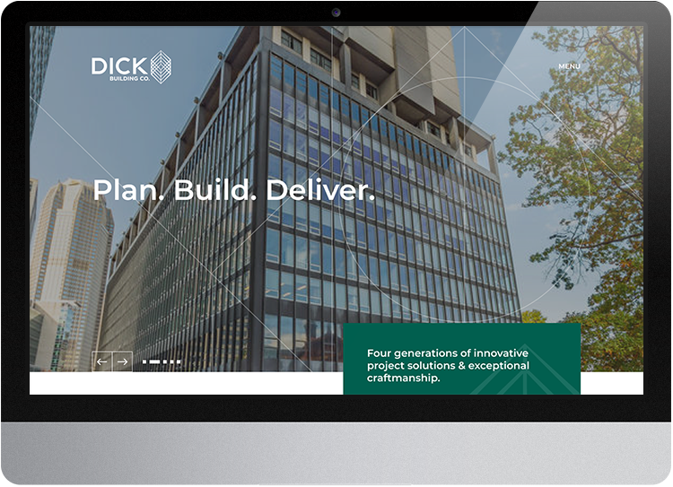Dick Building Co. Website Design Case Study