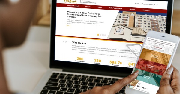 FHLBank Web Design Case Study