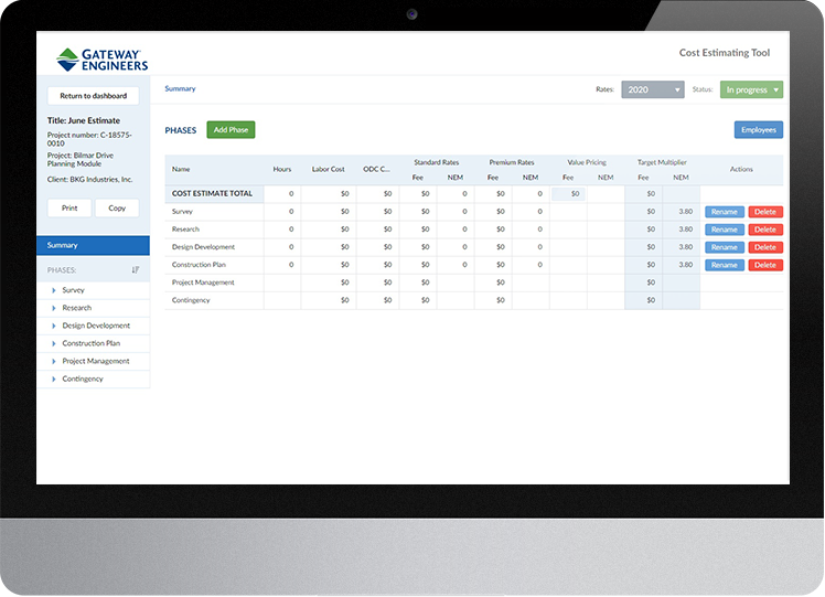 Custom Software Case Study for Gateway Engineers