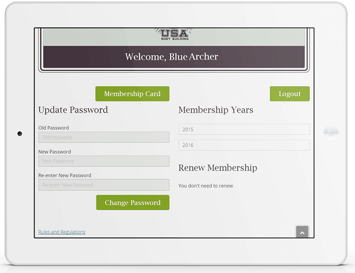 NPC Mobile & Web App Case Study | Blue Archer